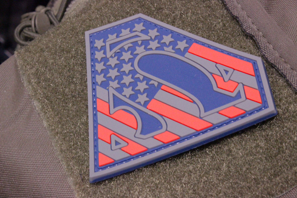 Superman Flag Patch — OpTempo Training Group