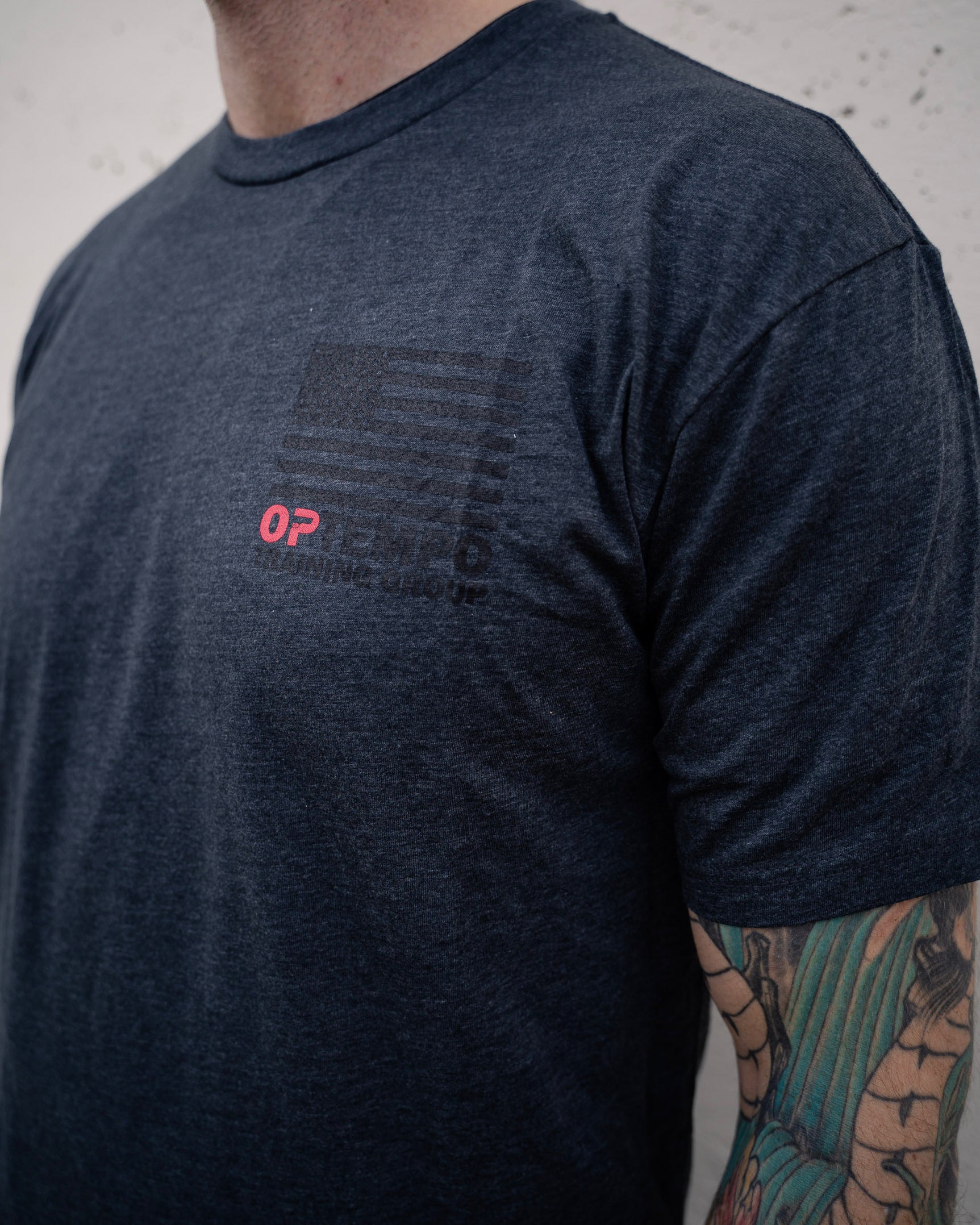 FLAG LOGO T-SHIRT — OpTempo Training Group